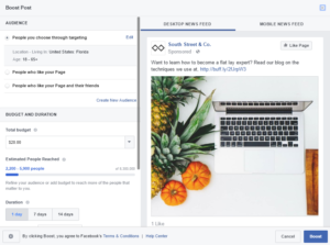 How To Boost Your Facebook Posts In Two Steps